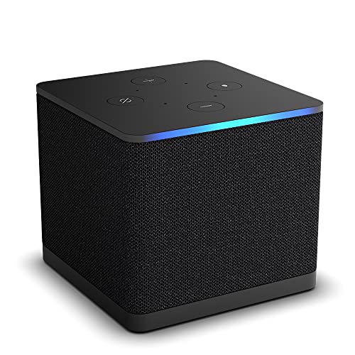 Fire TV Cube, Hands-free streaming device with Alexa, Wi-Fi 6E, 4K ...