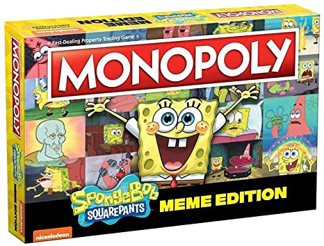 Monopoly: Spongebob Squarepants Meme Edition - Monopoly | Glocalzone ...