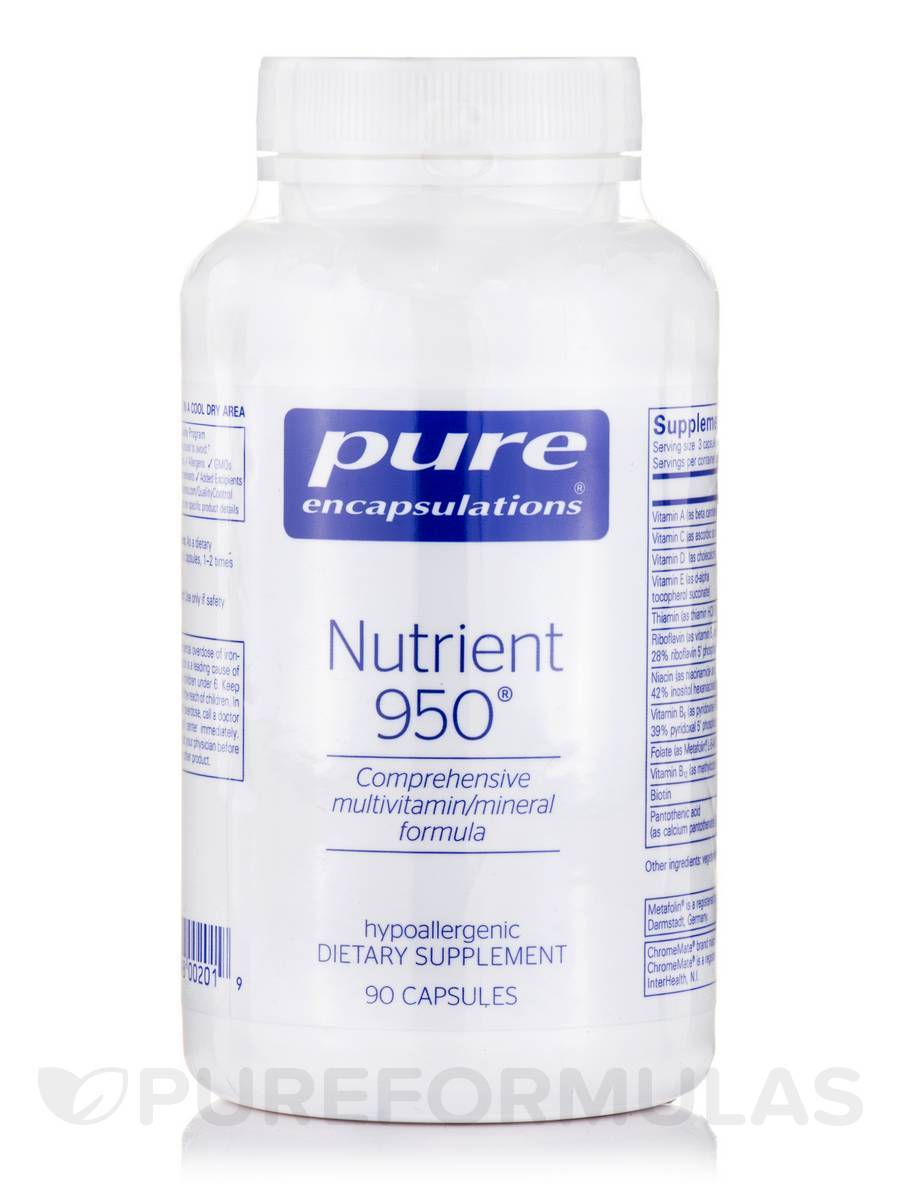 Nutrient 950, 90 Capsules - Pure encapsulations | site:name - Glocalzone