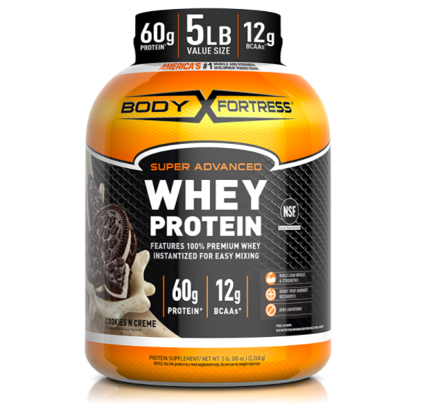 Whey Protein Powder 5 lb - Body Fortress | Glocalzone - Glocalzone