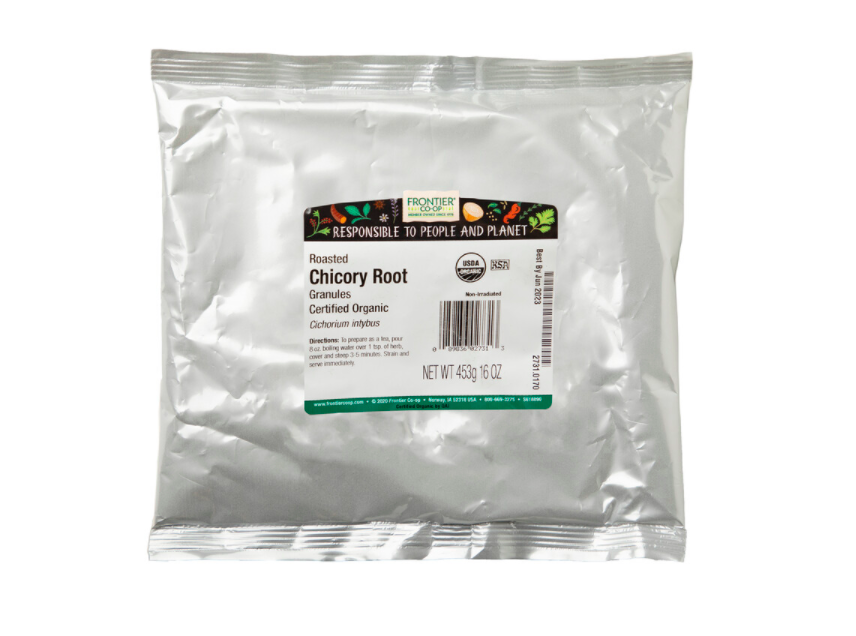 Roasted Chicory Root Granules, 16 oz (453 g) - Frontier Natural ...
