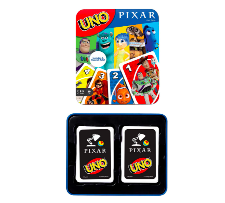UNO Pixar 25th Anniversary Card Game - Mattel | Glocalzone - Glocalzone