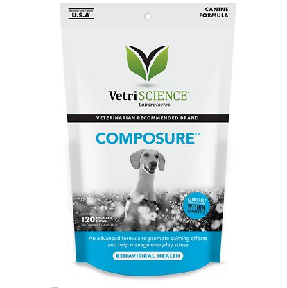 VetriScience Composure Behavioral Health Bite-Sized Dog Chews ...