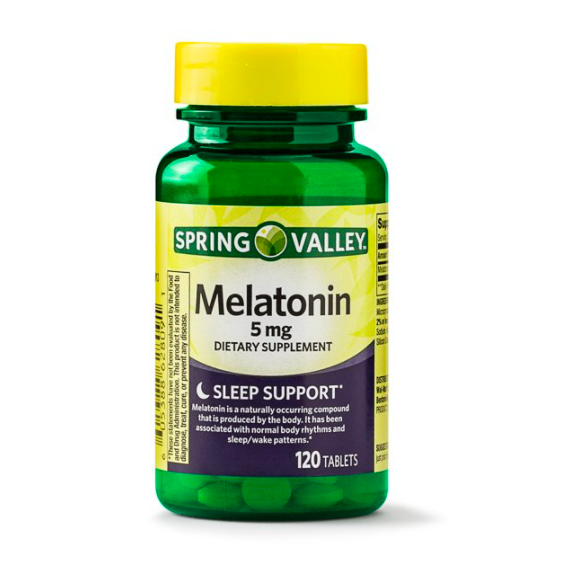 Melatonin Tablets, 5 mg, 120 Count - Spring Valley | site:name - Glocalzone