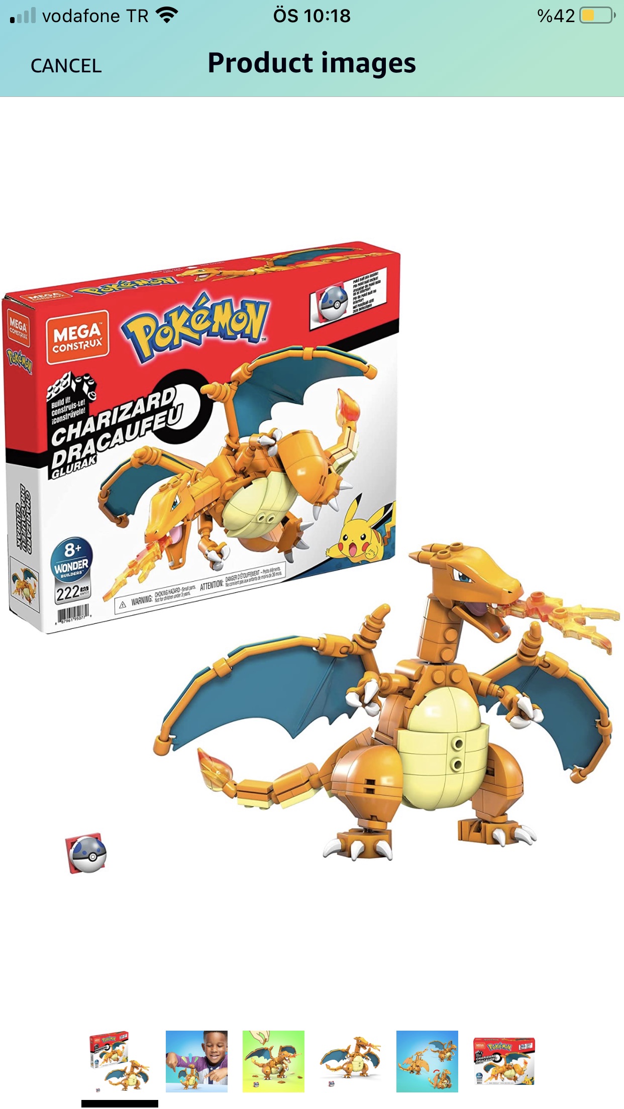 MEGA Pokémon Action Figure Building Toys Set - Mattel | Glocalzone ...