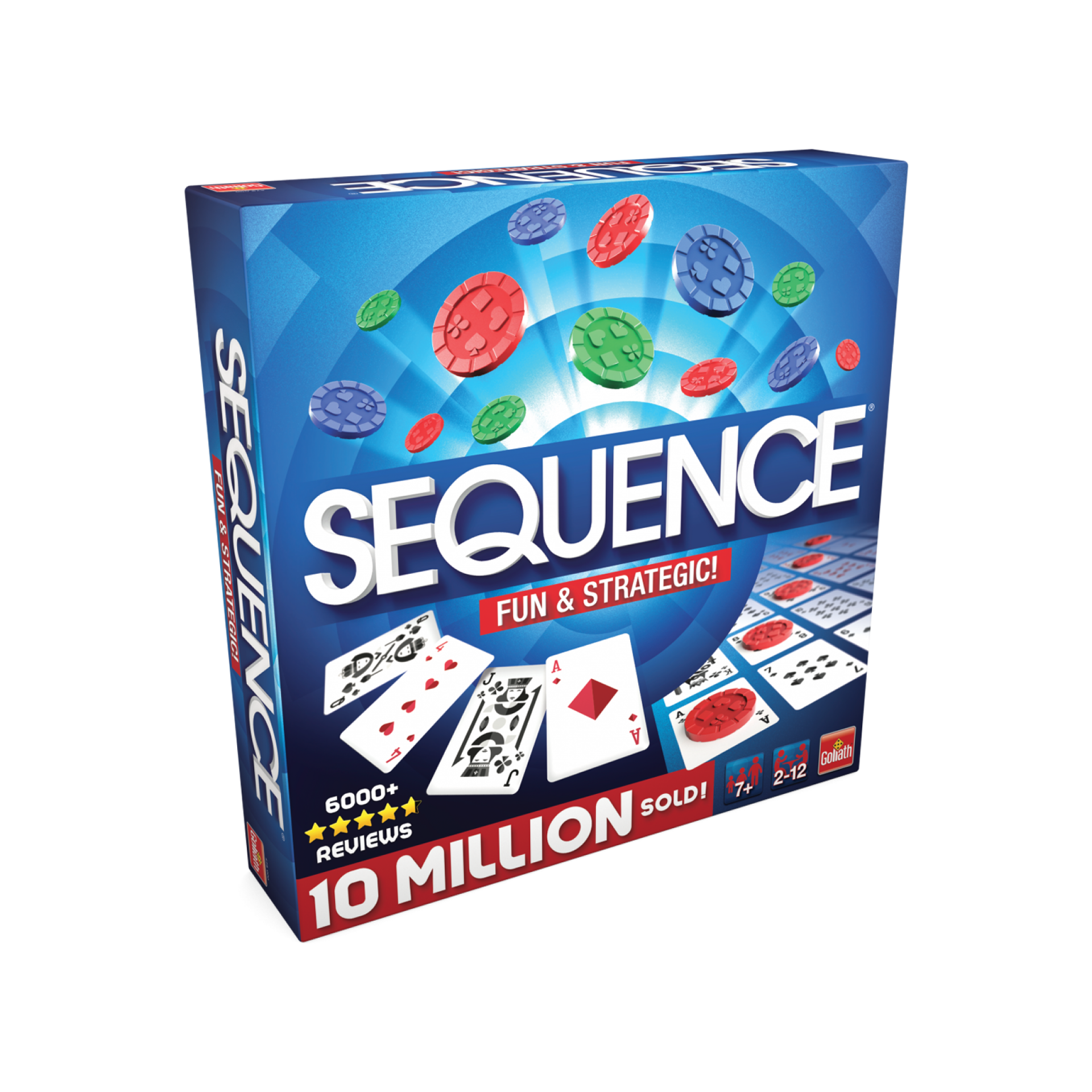 Original SEQUENCE Game with Folding Board - Jax | site:name - Glocalzone